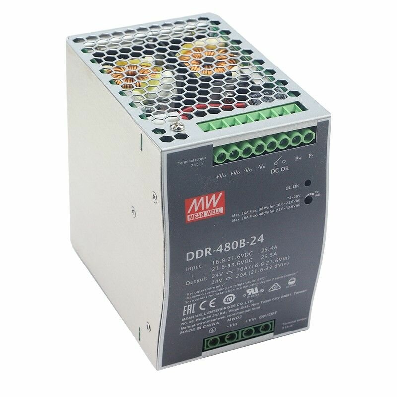 DC/DC Преобразователь Mean Well DDR-480B-24