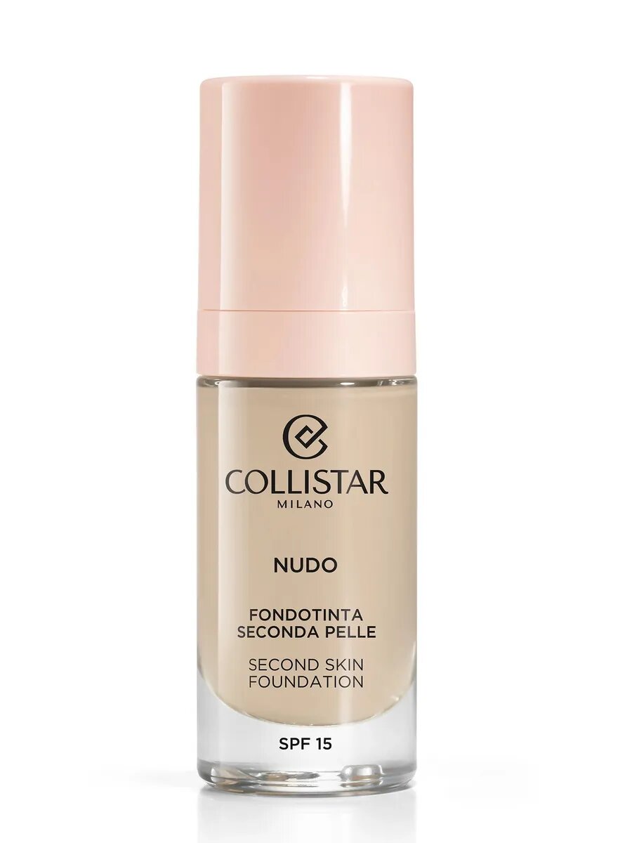1N Тональный крем "Вторая кожа" Collistar "NUDO" Avorio SPF15+, 30 мл