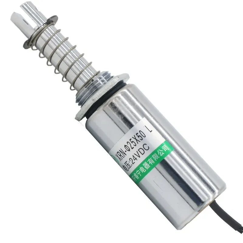 Электромагнит круглый тяговый 12/24В 19Вт ход 10мм 12 В