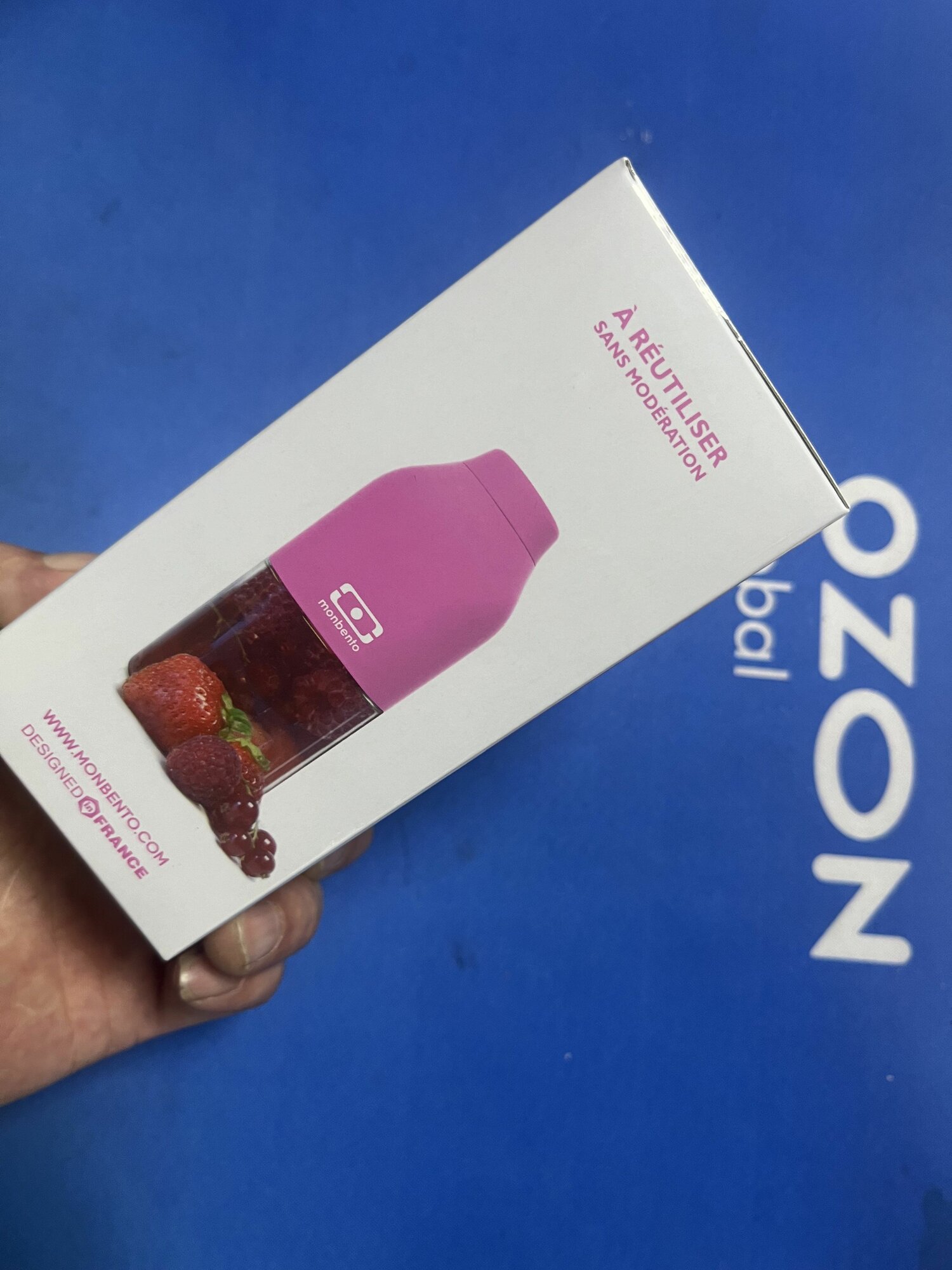 Бутылка для воды спортивная MB Positive, 330 мл, пластиковая с крышкой, green natural