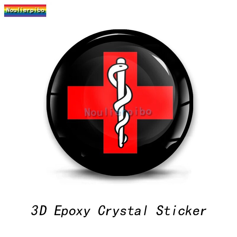3D эпоксидная смола, красный крест SWIFTWATER, автомобильный гибкий купол, автомобильные наклейки, аксессуары, ПВХ, офисные принадлежности, виниловые наклейки для ноутбука Розовый, diameter 8cm, 1 piece
