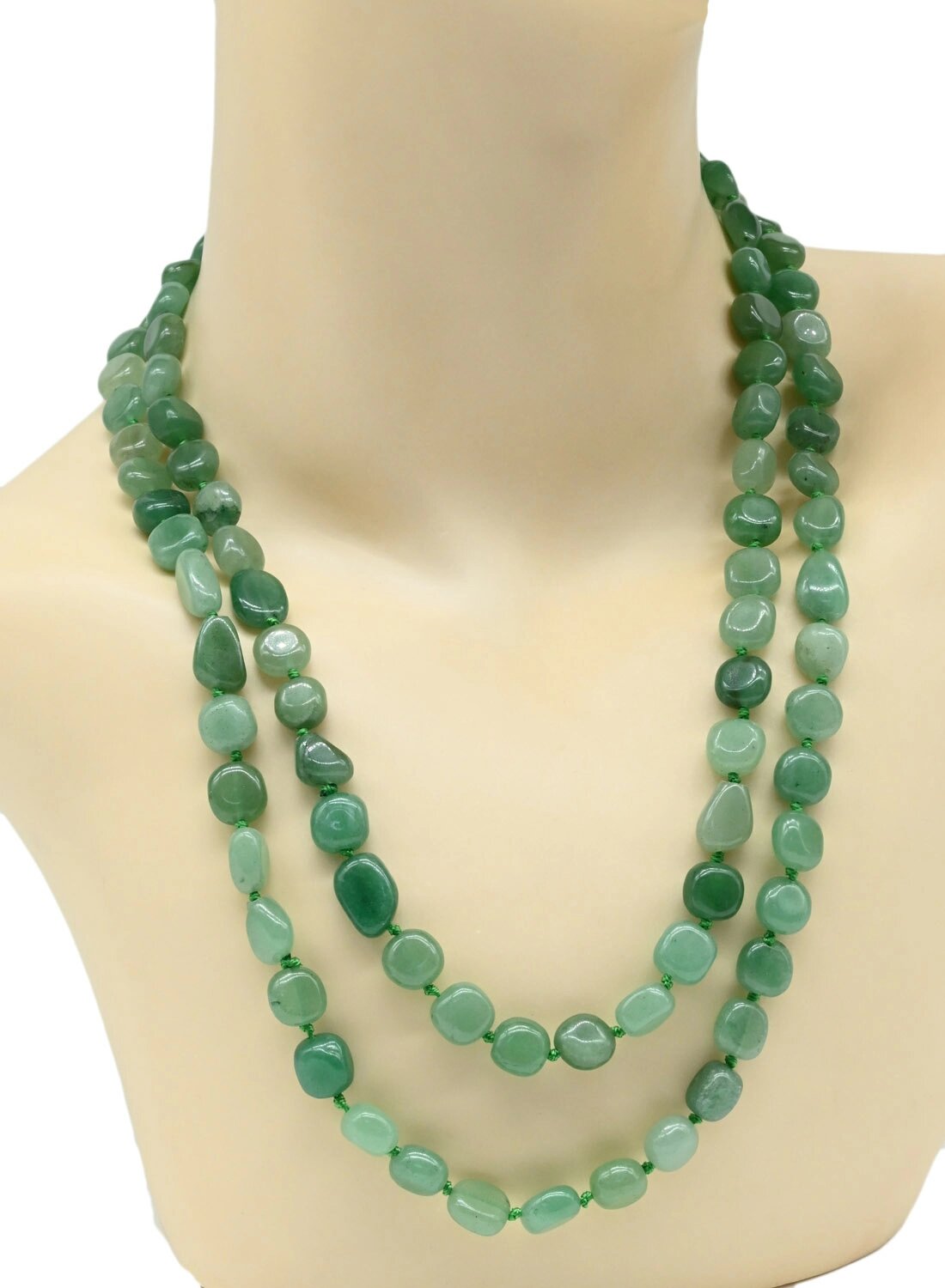 Бусы, авантюрин