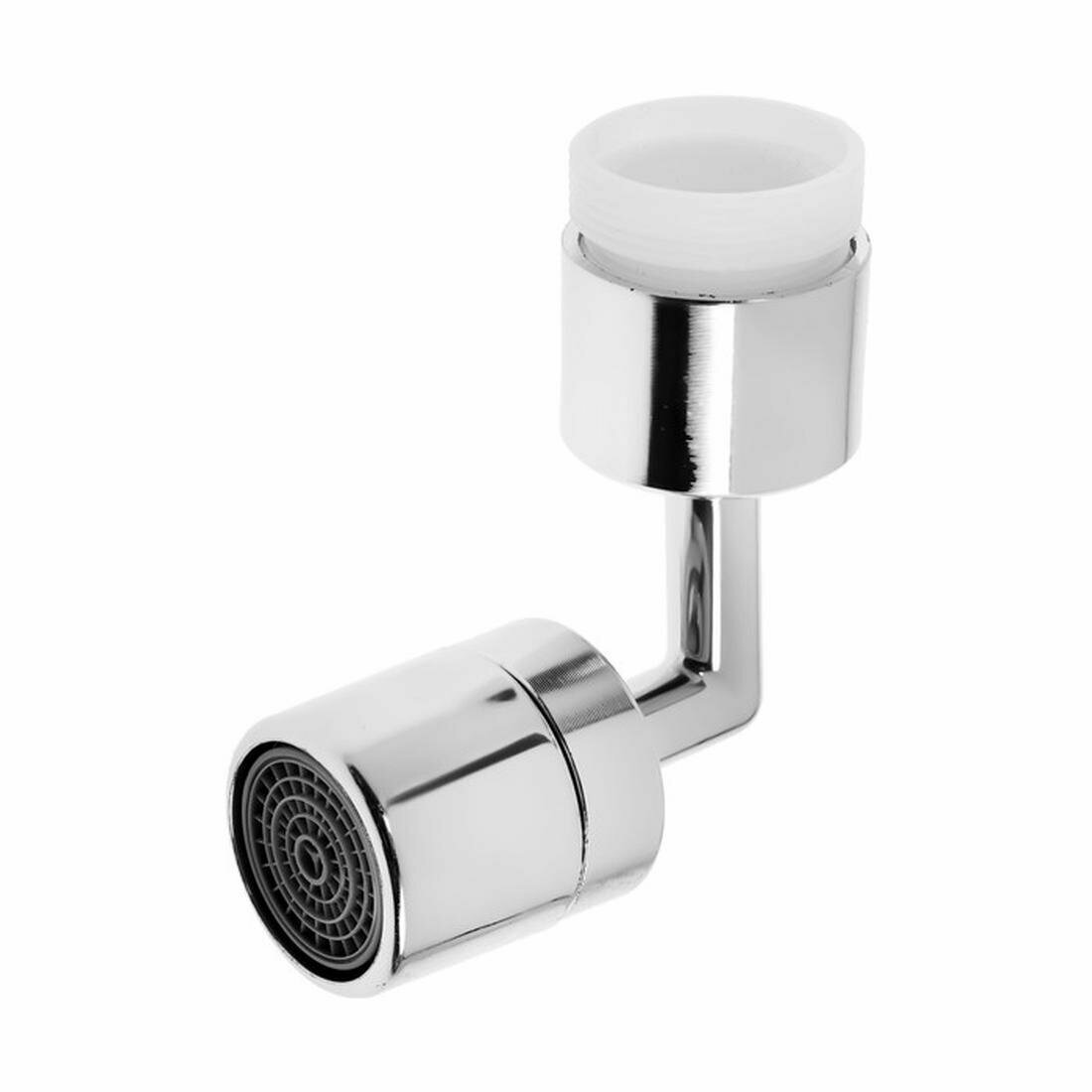 Аэратор ZEIN Z3589, поворотный, на шарнире, угловой, металл, хром