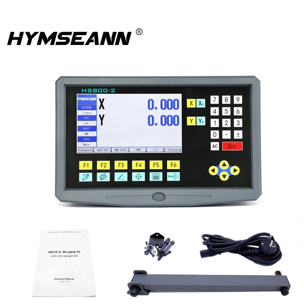 HYMSEANN 2-осевой фрезерный станок с ЖК-дисплеем