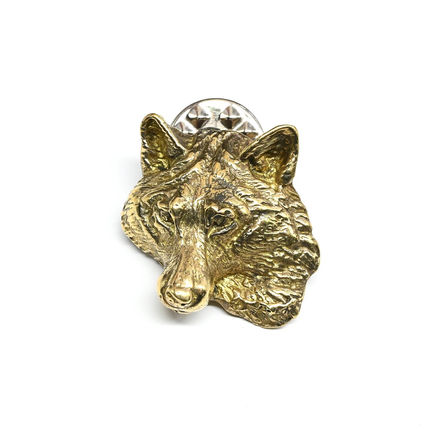 Брошь, бронзит