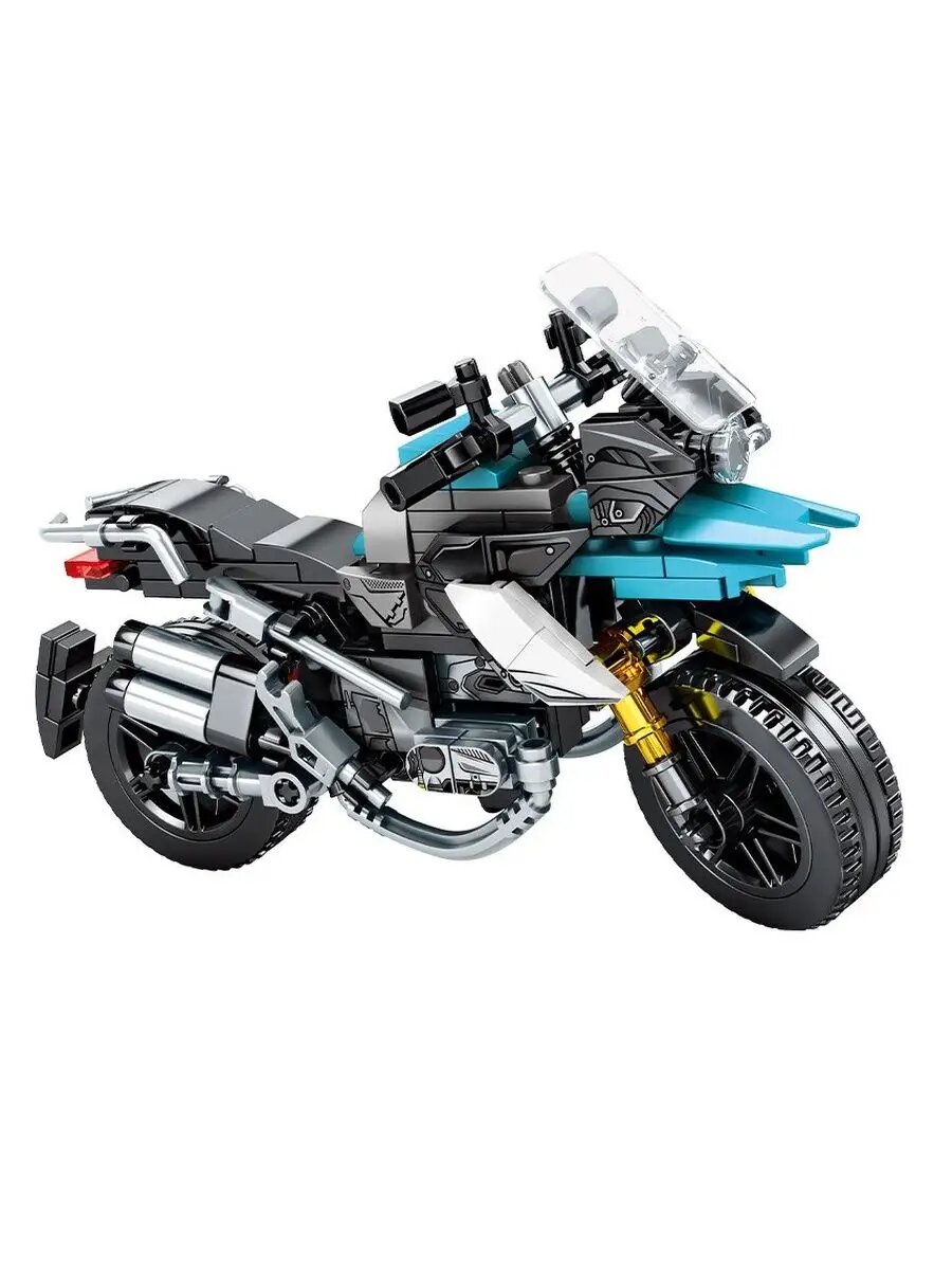 Пластиковый конструктор Мотоцикл (255 деталей)