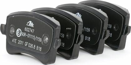 Колодки дисковые задние, Ауди A4 A5 A6 A7 Q5, Порше Macan, ATE 13.0460-2747.2
