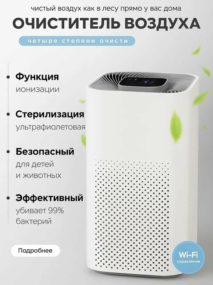 Очиститель воздуха для дома, Очиститель ионизатор воздуха, мойка воздуха для квартиры, воздухоочиститель от пыли