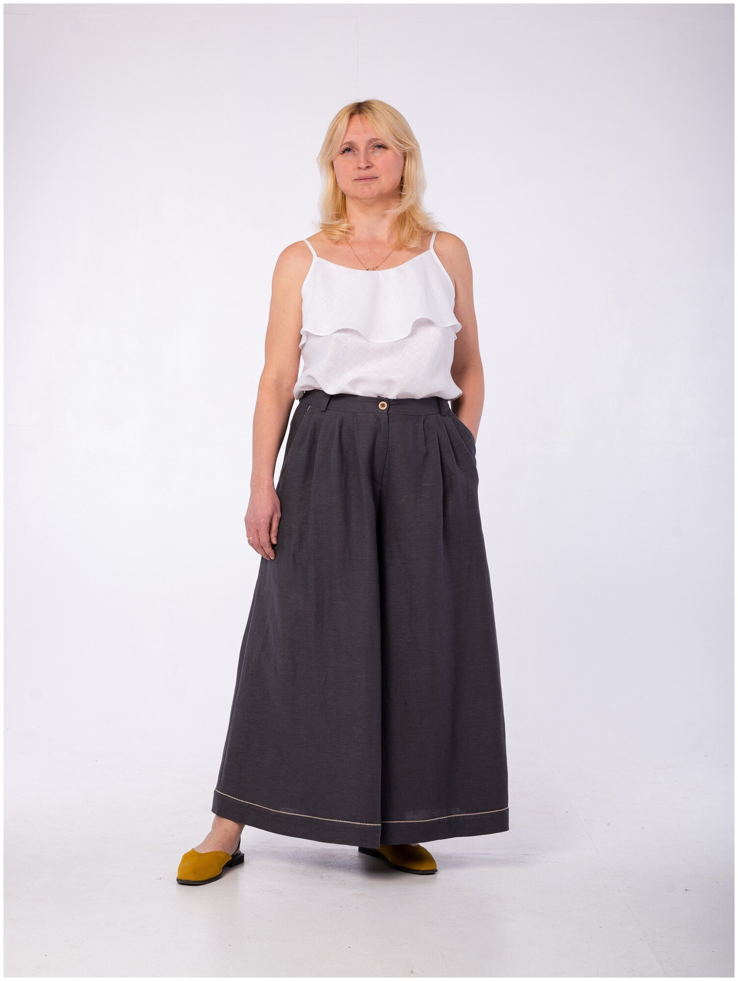 Брюки палаццо