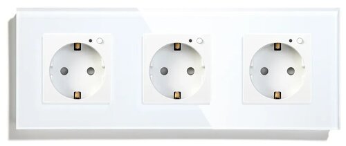 Умная встраиваемая розетка Sibling Powerswitch-W3W- белая (встраиваемая ...