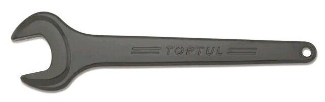 Рожковый ключ 50 мм гаечный ударный односторонний силовой фосфатированный профессиональный AAAT5050 TOPTUL