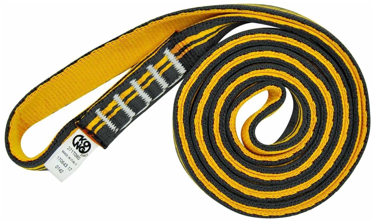 Aro Sling tubular Kong 80 Cm петля Черный Оранжевый