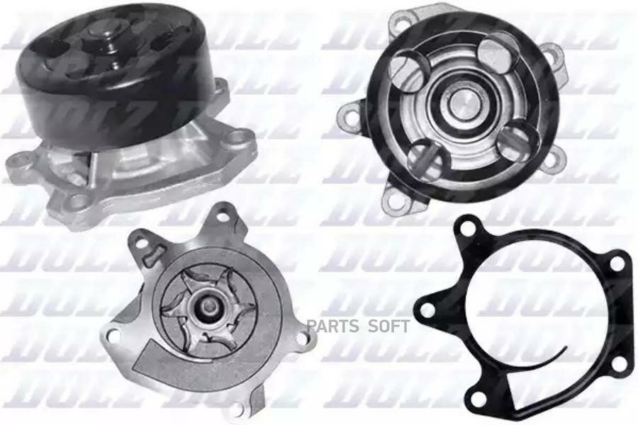 DOLZ N159 Помпа водяная NISSAN Juke 1 6 ()