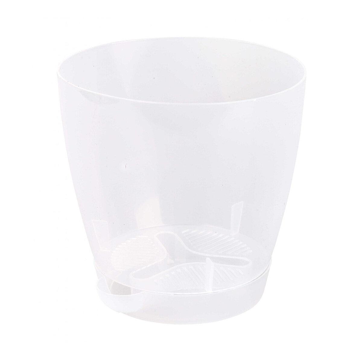 Горшок для орхидей "Альтернатива" Адель, с поддоном, 1,5 литра