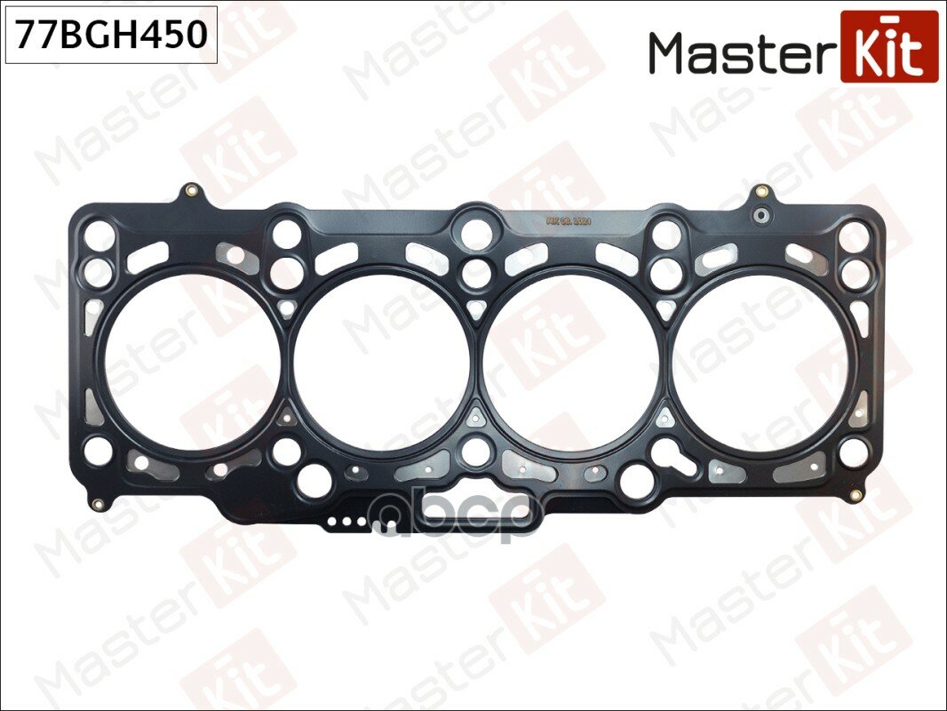 Прокладка ГБЦ AUDI CAGA, CAGB, CAGC, CAHA, CAHB, CBAA, CBAB, CBBB, CMEA, CAGA, CBDB, CEGA, 77BGH450 MasterKit арт. 77BGH450