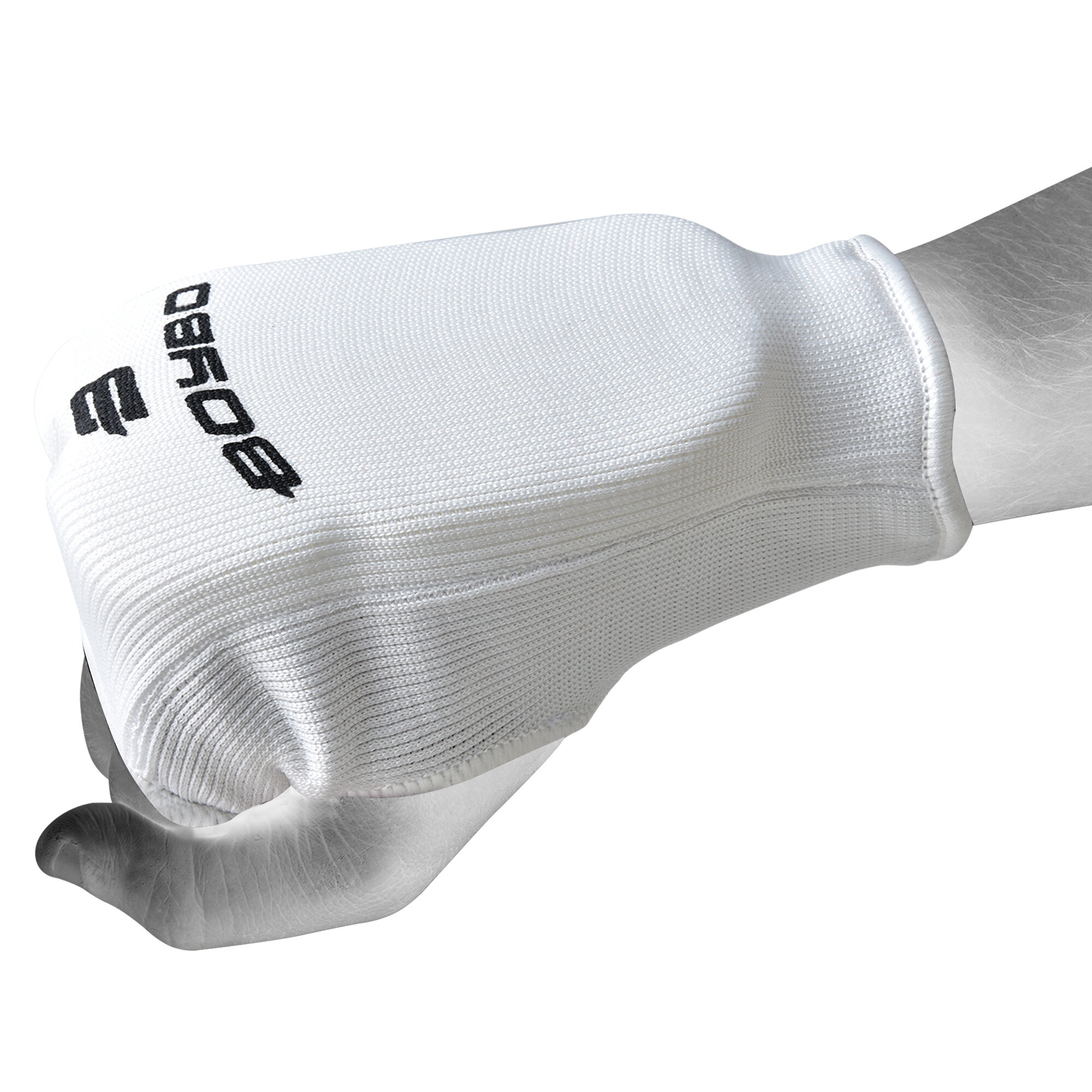 Накладки для каратэ BoyBo, хлопок/эластан, вентиляционные отверстия, белый, XXS