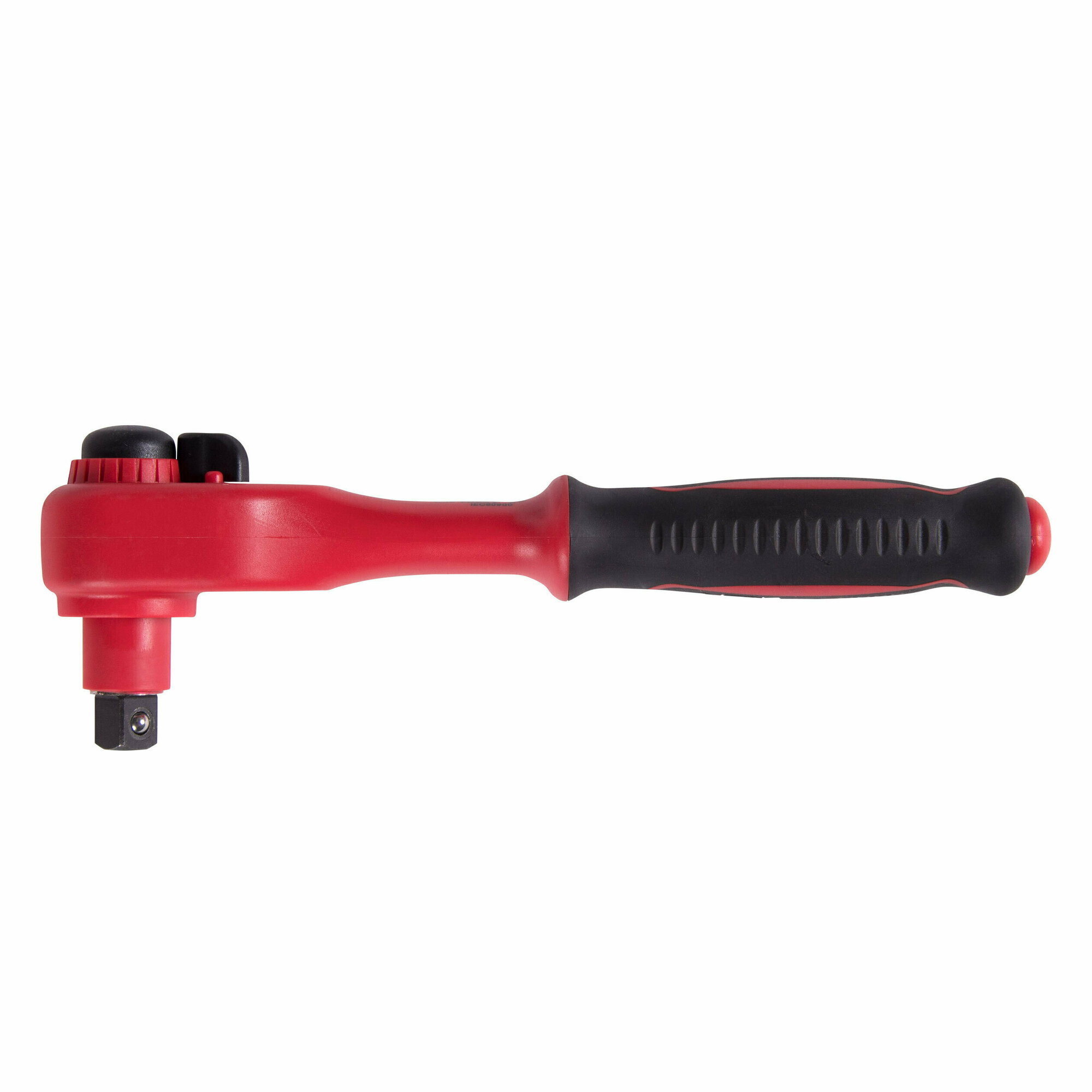 KING TONY Трещотка диэлектрическая 1/2", 250 мм, 24 зубца, флажковая с кнопкой, фиксатор 4771VE-10