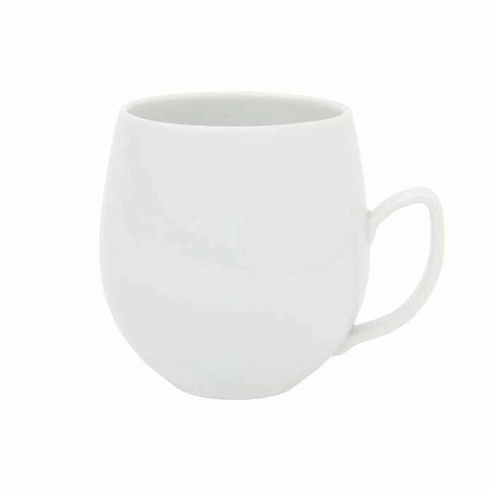 Чашка чайная Degrenne Salam The Blanc, 380 мл, фарфор, цвет белый (210949)