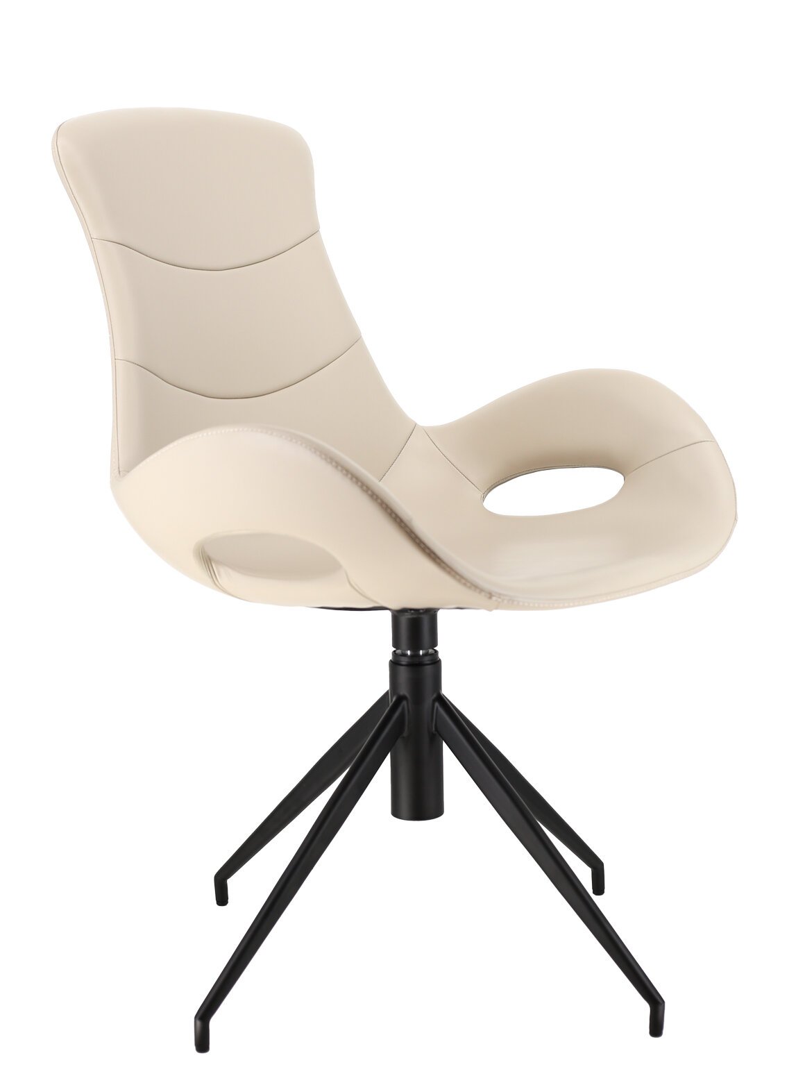 Обеденное кресло Everprof Freedom Экокожа Бежевый Размеры: Высота 800мм Глубина 440мм Ширина 530мм