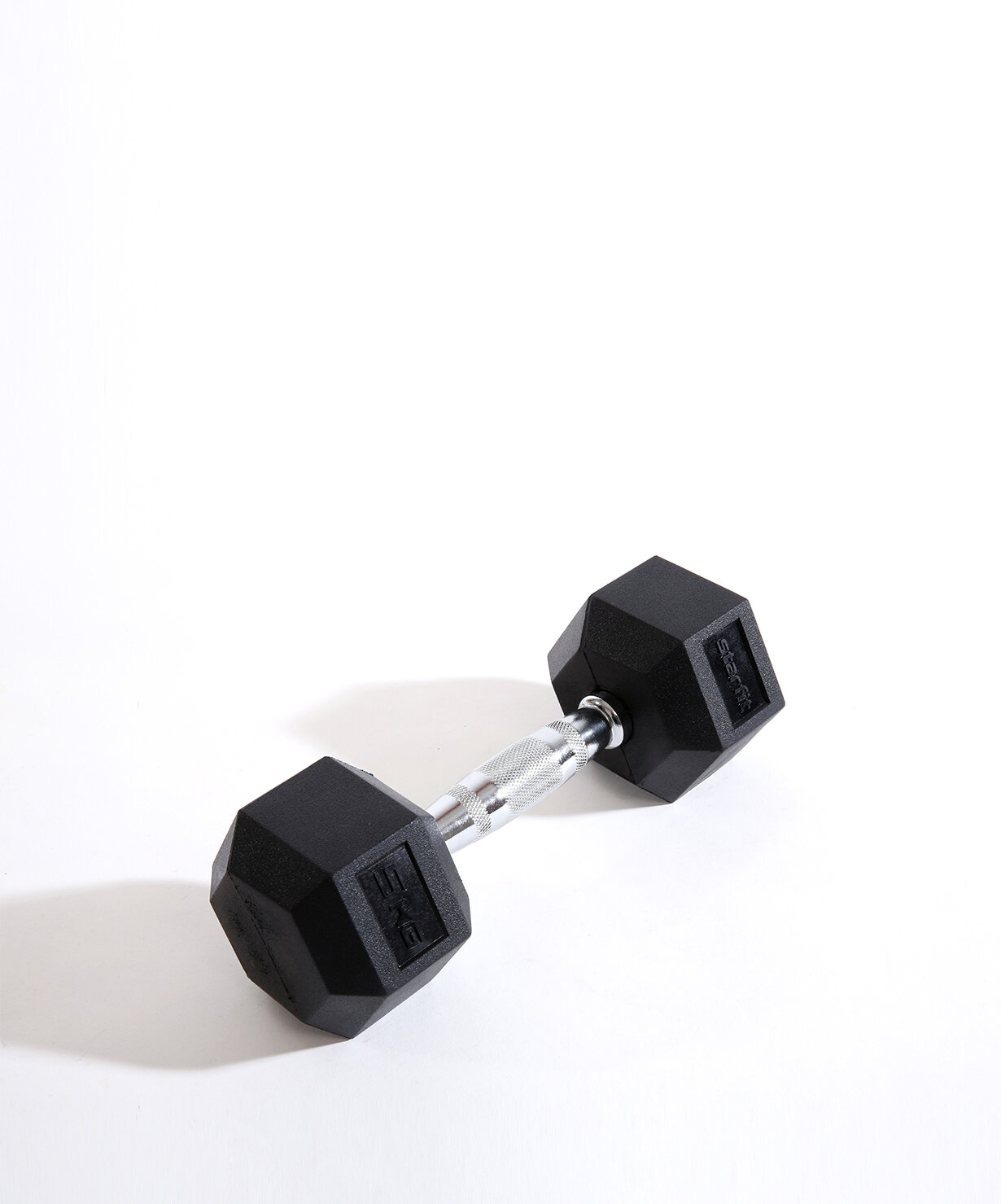 Гантель гексагональная Starfit Db-301 5 кг, обрезиненная, черный