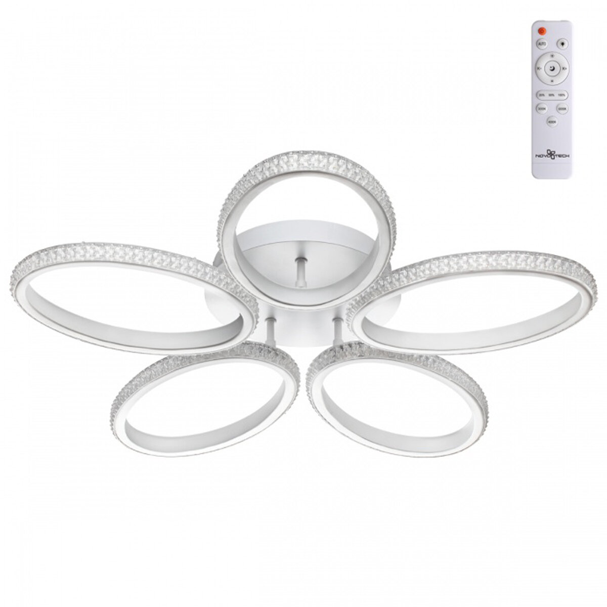 Светильник потолочный светодиодный NOVOTECH OVER CALM 358932, LED, 68W, IP20, 1шт, пульт ДУ