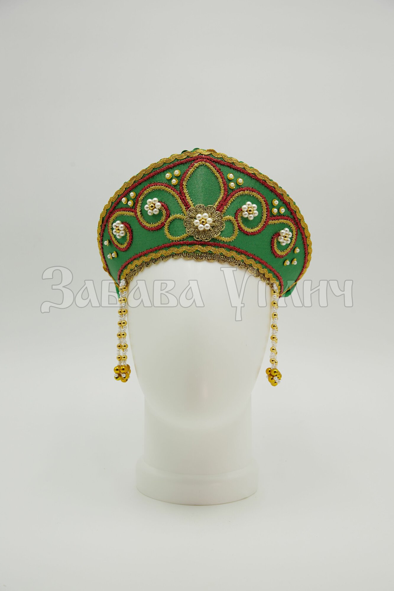 Кокошник "Девичий" КД-01 от бренда Забава Углич