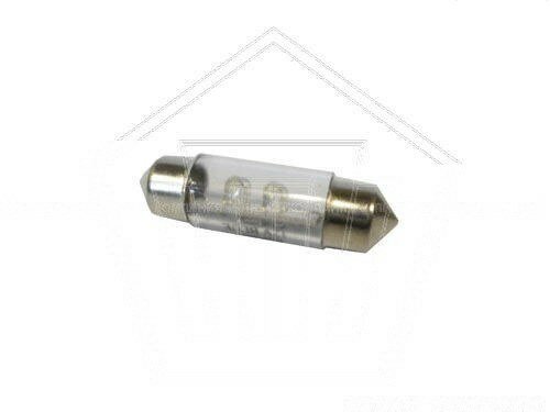 Лампа светодиод 12v т11 салонная, 4 диода, белая (салон, номерной знак) маяк s8.5 (12т11x36-w 4smd 8.
