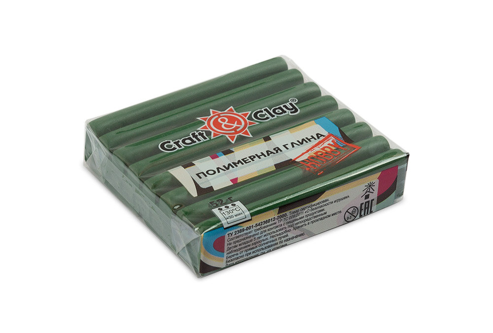 Полимерная глина "Craft&Clay" CCH 52 г 1059 лавровый лист