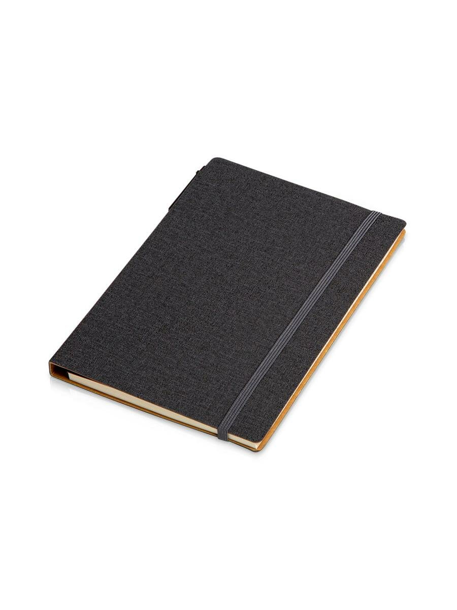 Блокнот А5 «Write and stick» с ручкой и набором стикеров, цвет обложки черный