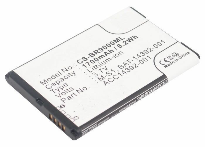BLACKBERRY M-S1 9000/9020/9030/9700/9780 Bold 1550mAh Аккумуляторная батарея