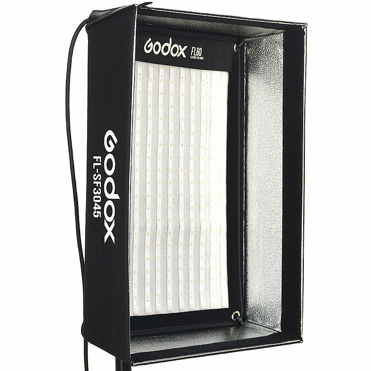 Видеосвет Godox FL60 (гибкий) + Софтбокс Godox с сотами