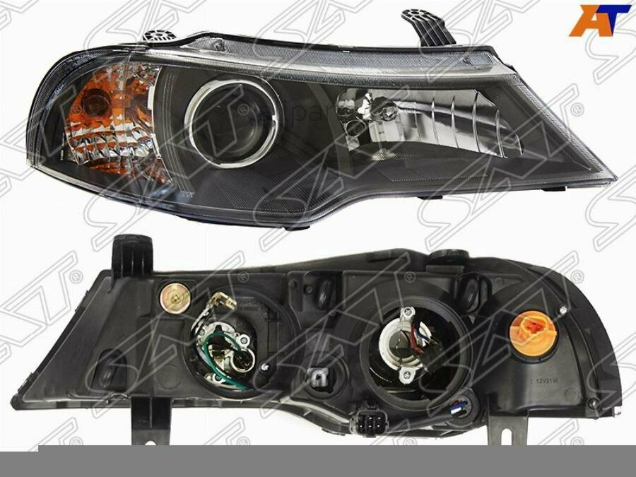 SAT ST-222-1117R Фара Daewoo Nexia 08-16 (Справа/ под электрокорректор)