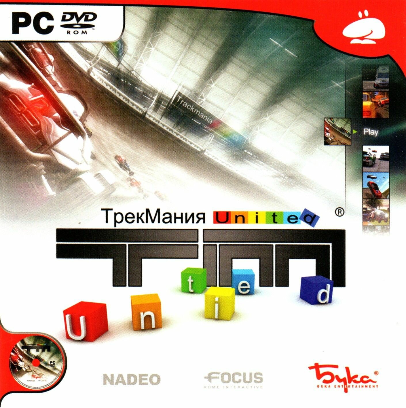 Игра для ПК Трекмания. United. Track Mania (русская версия, Бука)