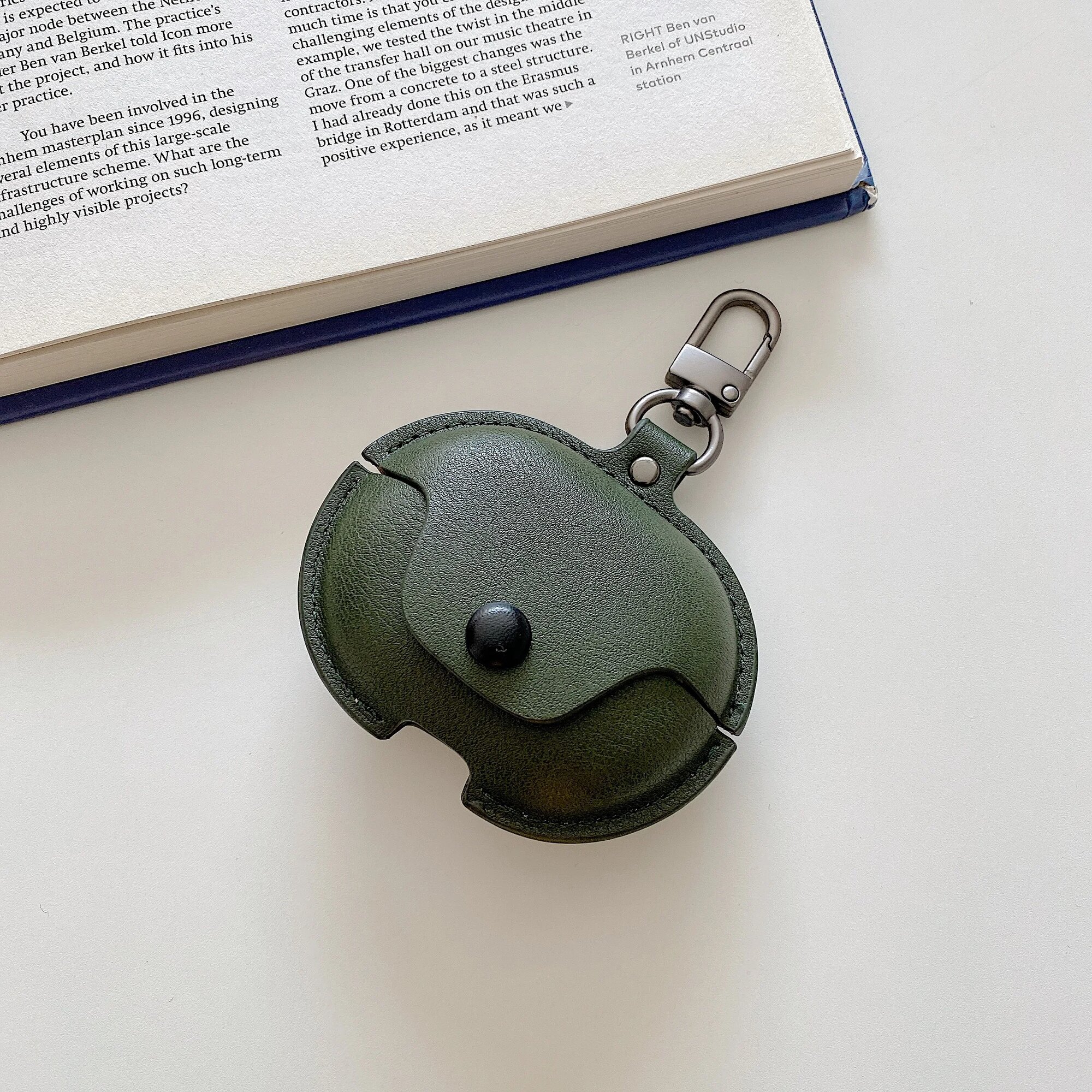 Ретро кожаный чехол для Huawei Freebuds 5i 5 Pro2 SE2 FreeBuds 5i, Green