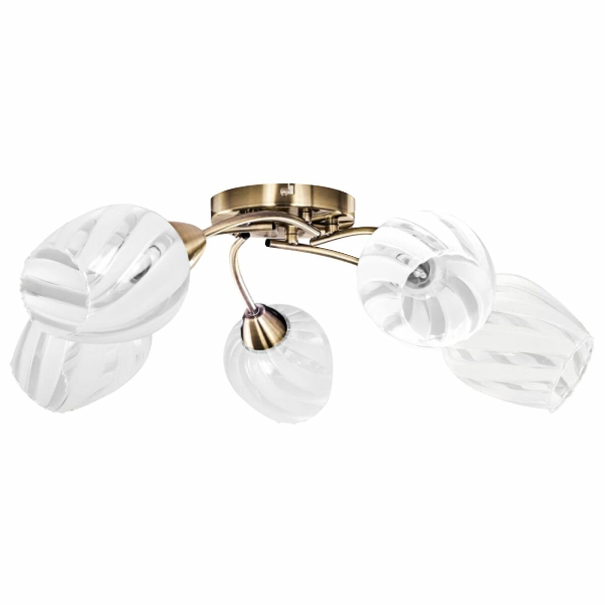 Люстра потолочная, Цвет - Бронза, CC1759/5, E27