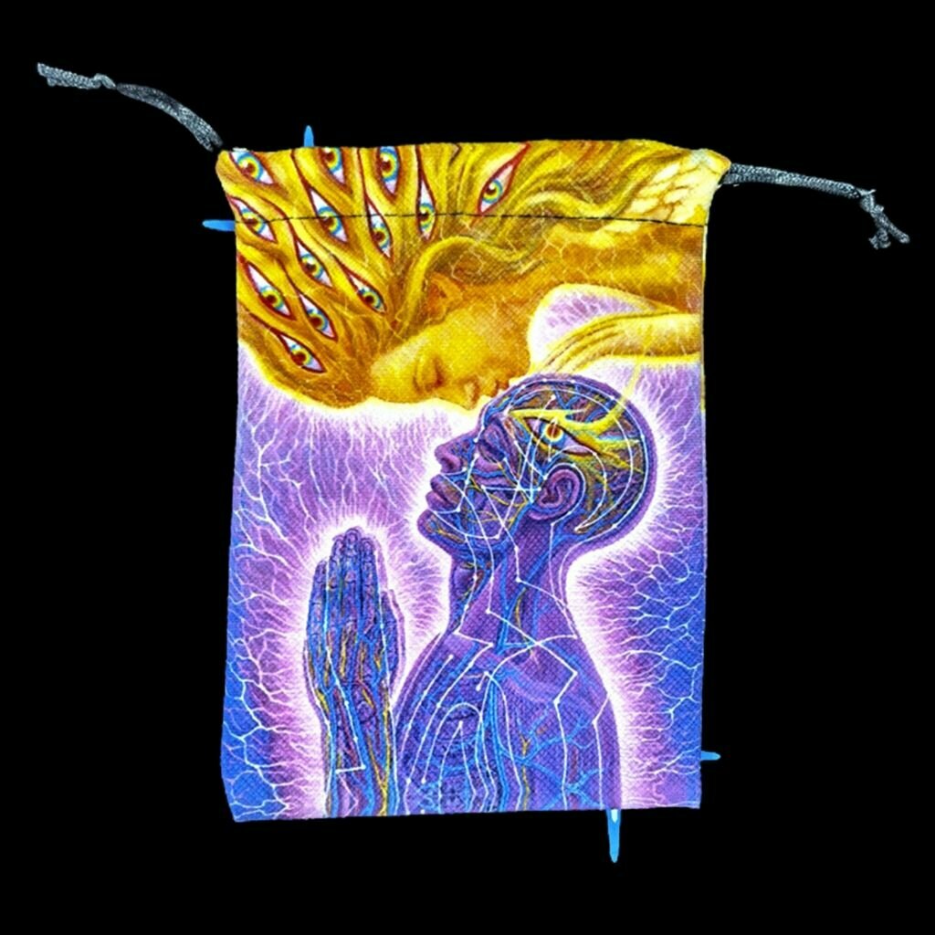 Сумка таро 5 x 7 -дюймовые шнурки для подарка