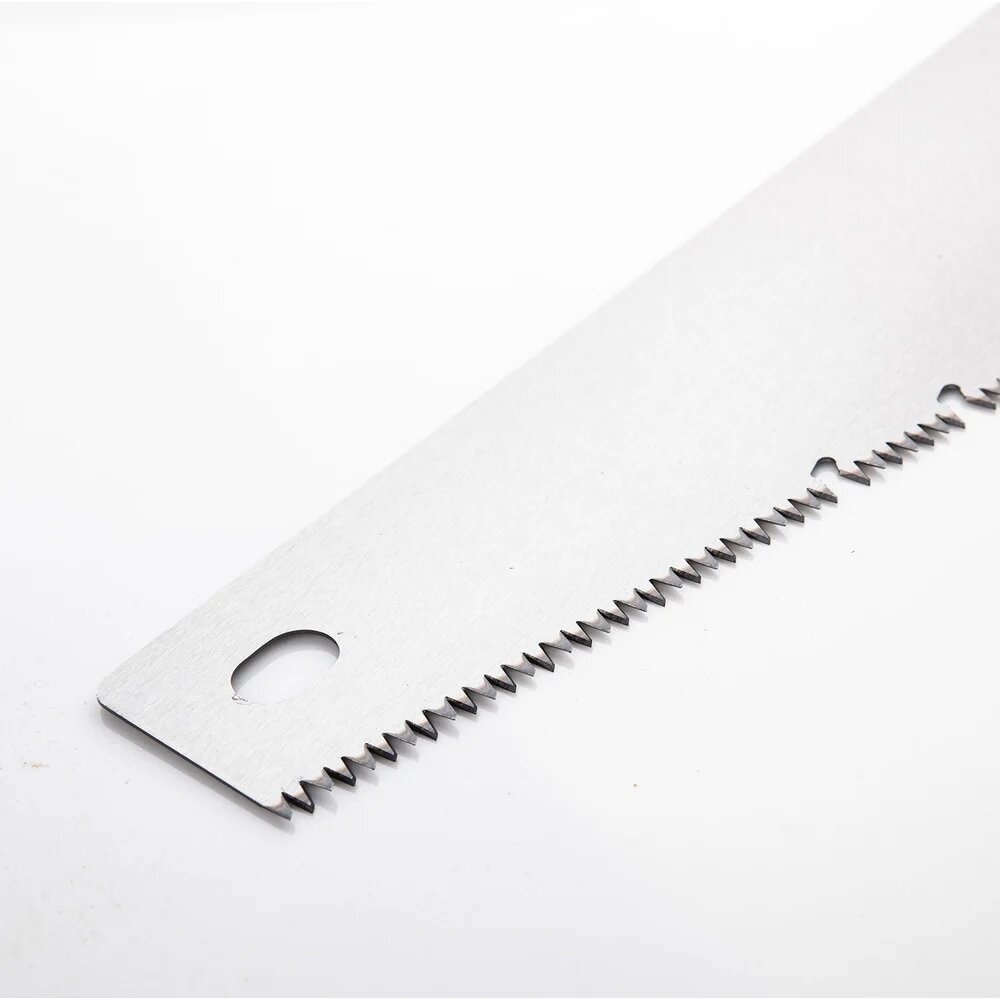 Ножовка (пила) по дереву DELI DL6840A 400 мм (7-8 зубьев на дюйм, 3D заточка, противоскользящая прорезиненная рукоятка) 98396