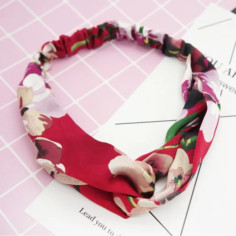 Женские летние повязки на голову в богемном стиле T1-rad