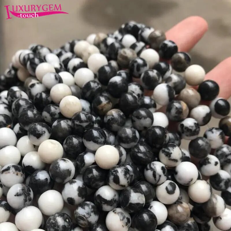 Натуральные Смешанные блестящие гладкие круглые бусины-разделители 4/6/8/10/12 мм, самодельные Украшения ручной работы 38 см sk145