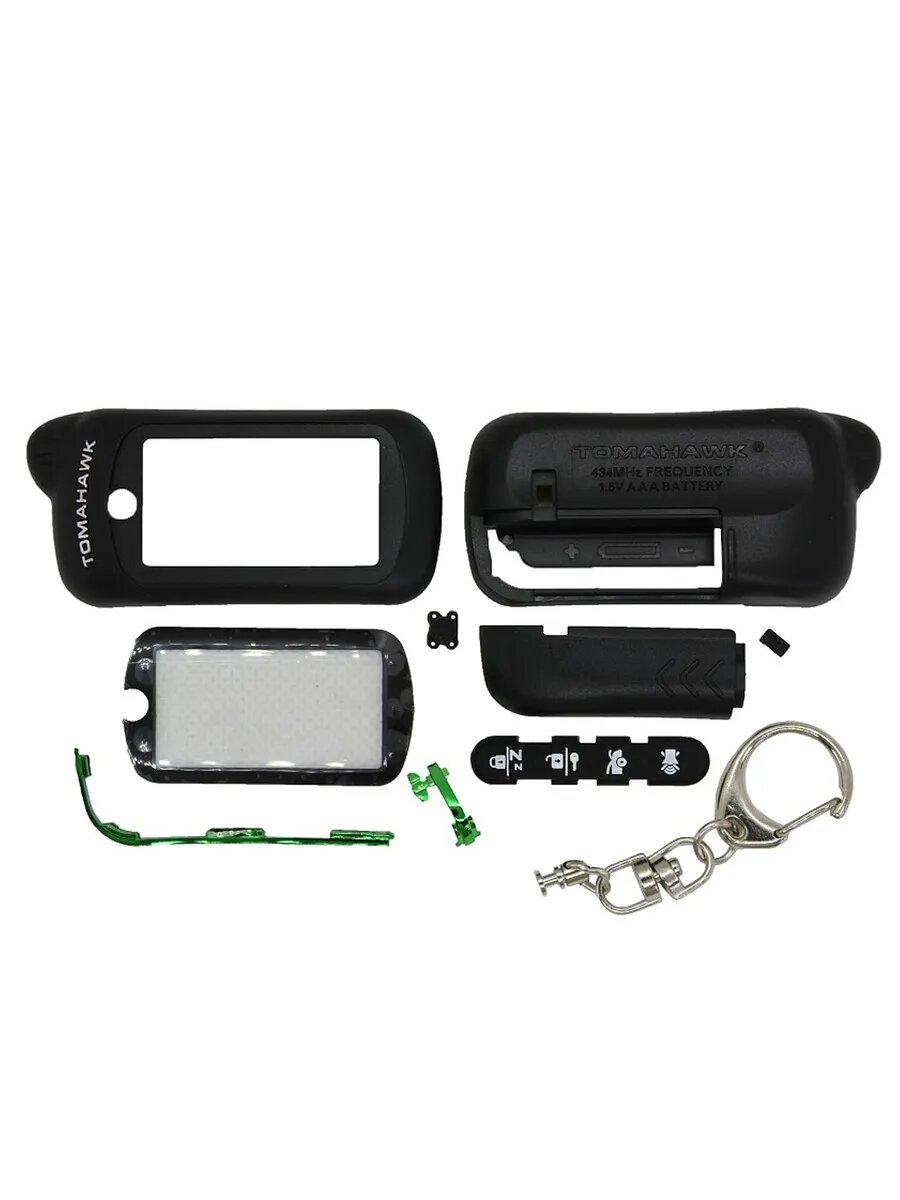 Корпус для брелка автосигнализации Томагавк Tomahawk Z3 Z5, прочный
