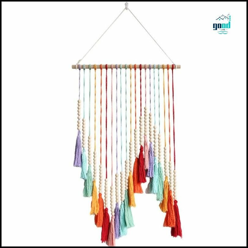 Настенная декорация в скандинавском стиле, панно макраме, гобелен ручной работы, легкое роскошное творчество, украшение комнаты-good value -kpa