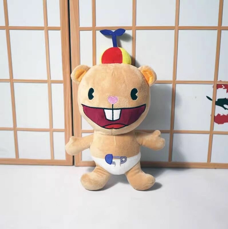 Мягкая Игрушка Happy Tree Friends Pop&Cub , Плюшевая Куклаигрушка, Детский Подарок 30 СM -CA