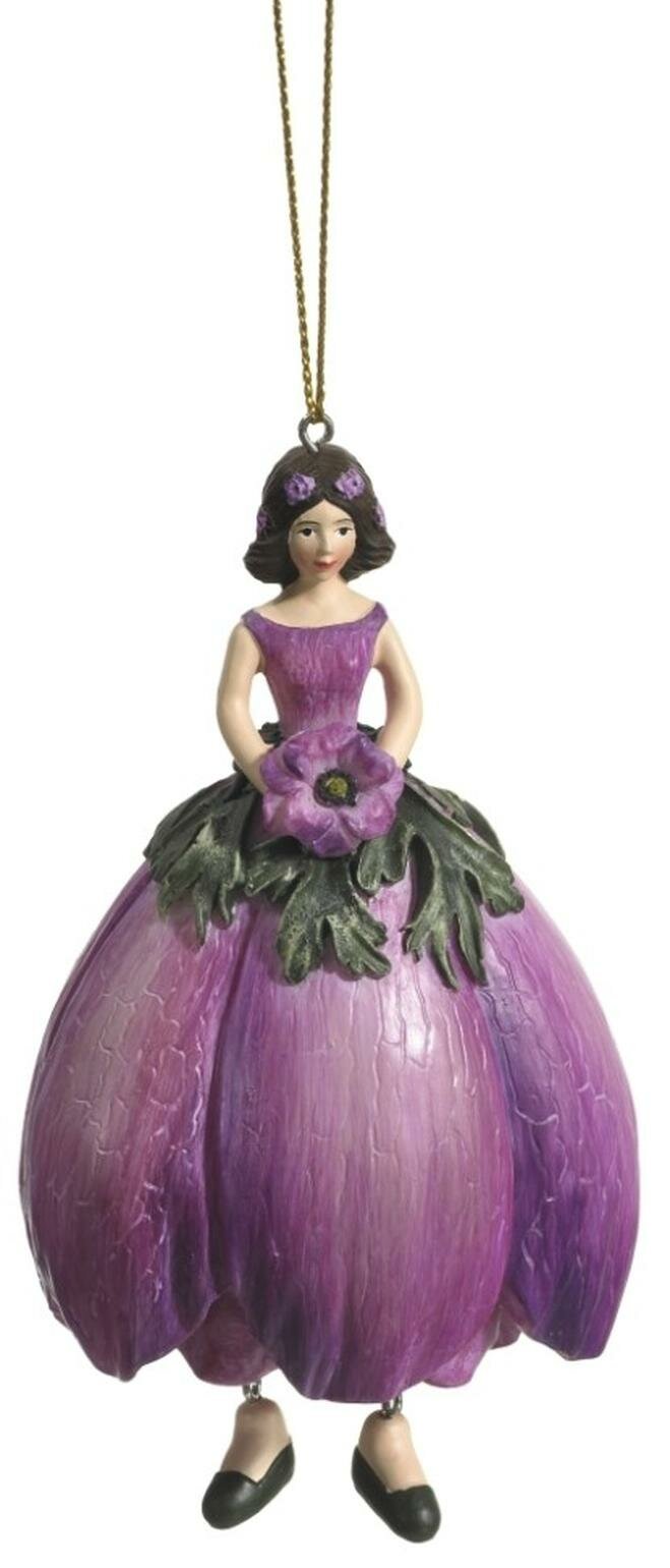 Фигурка декоративная, Blumenmadchen "Анемон" #850155-700 Fiebiger Floristik 11 см