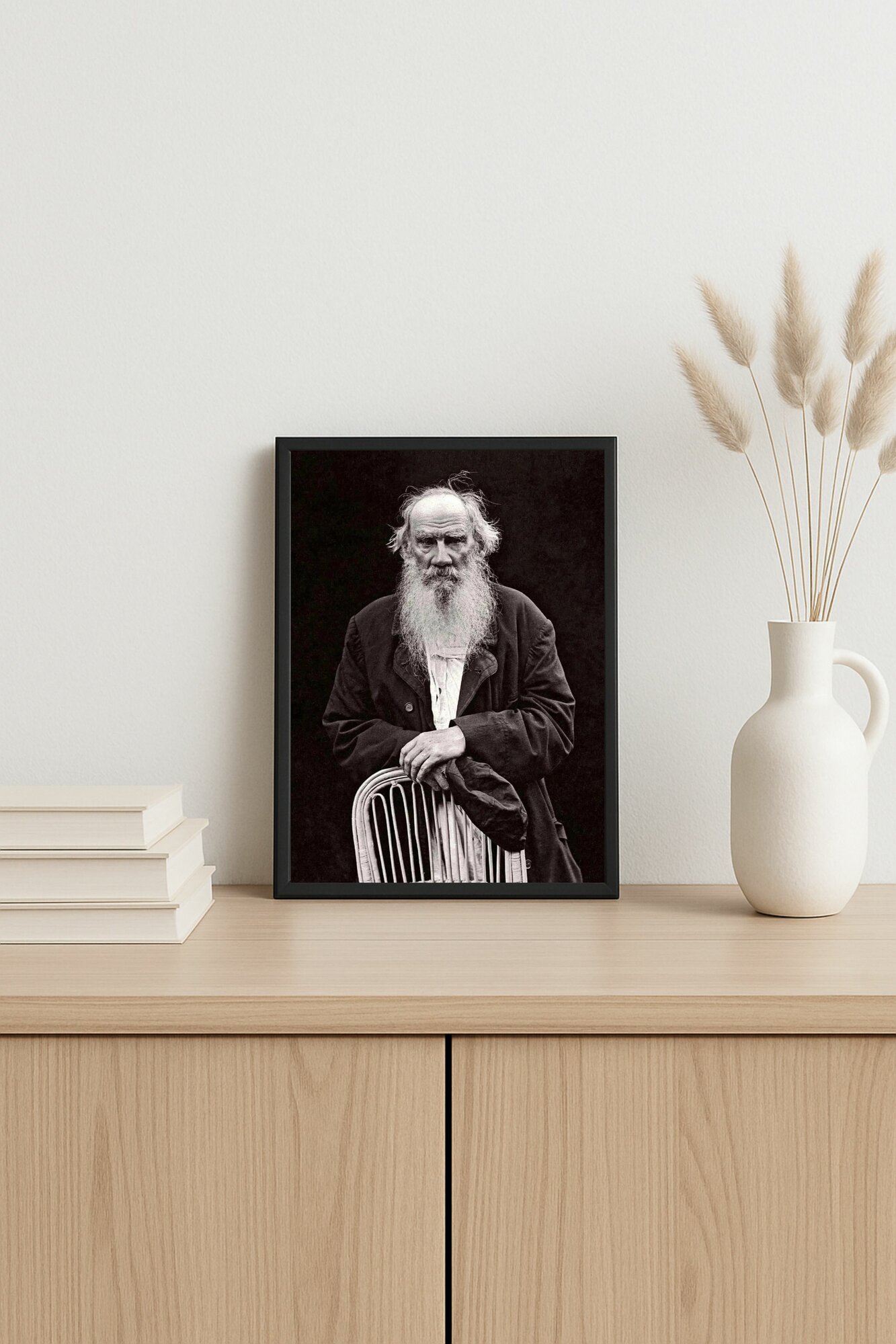 Постер Толстой в Стеклянной Рамке