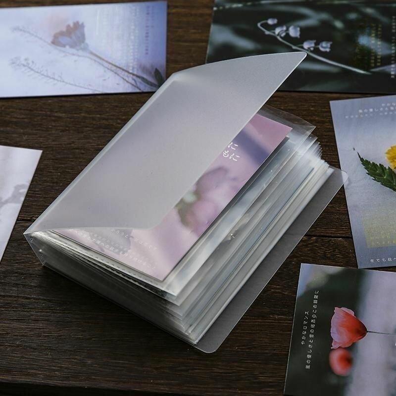 Фотоальбом, Mr.paper, 40 страниц, A6 минималистичный стиль Высокое качество, можно использовать для хранения открыток, наклеек, бумаги для скрапбукинга