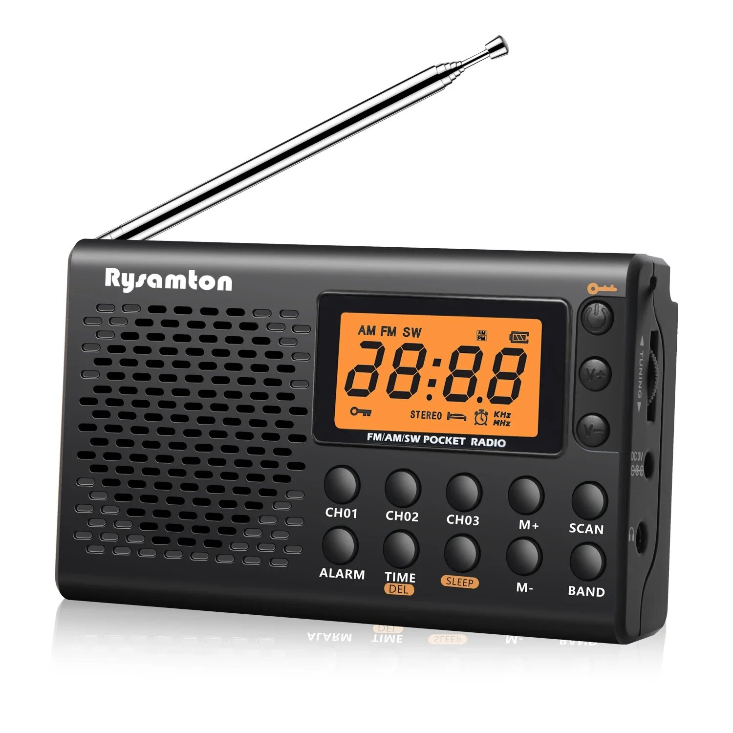 Портативное радио YOREK YK-M03 AM/FM/SW
