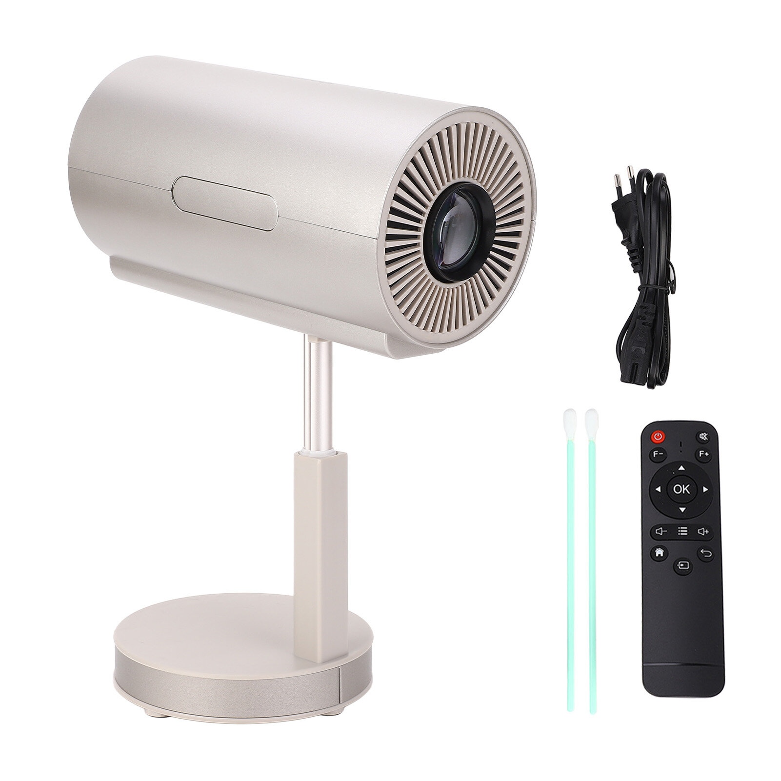 Умный проектор TS-3, 4K, скрытый, с поворотной платформой 90 , для дома, евроверсия