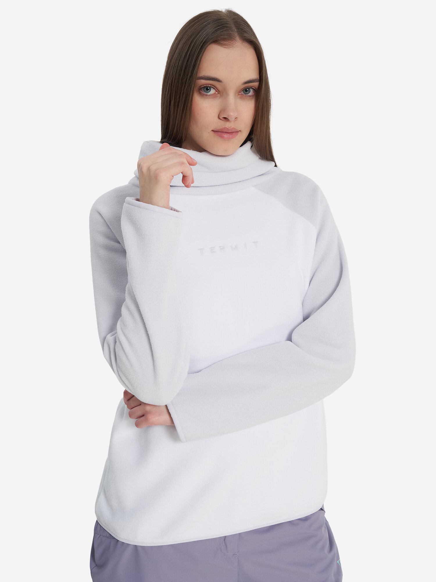 Свитшот спортивный Termit Infinity Female Fleece Jumper, размер 50-52, , белый — фото 1