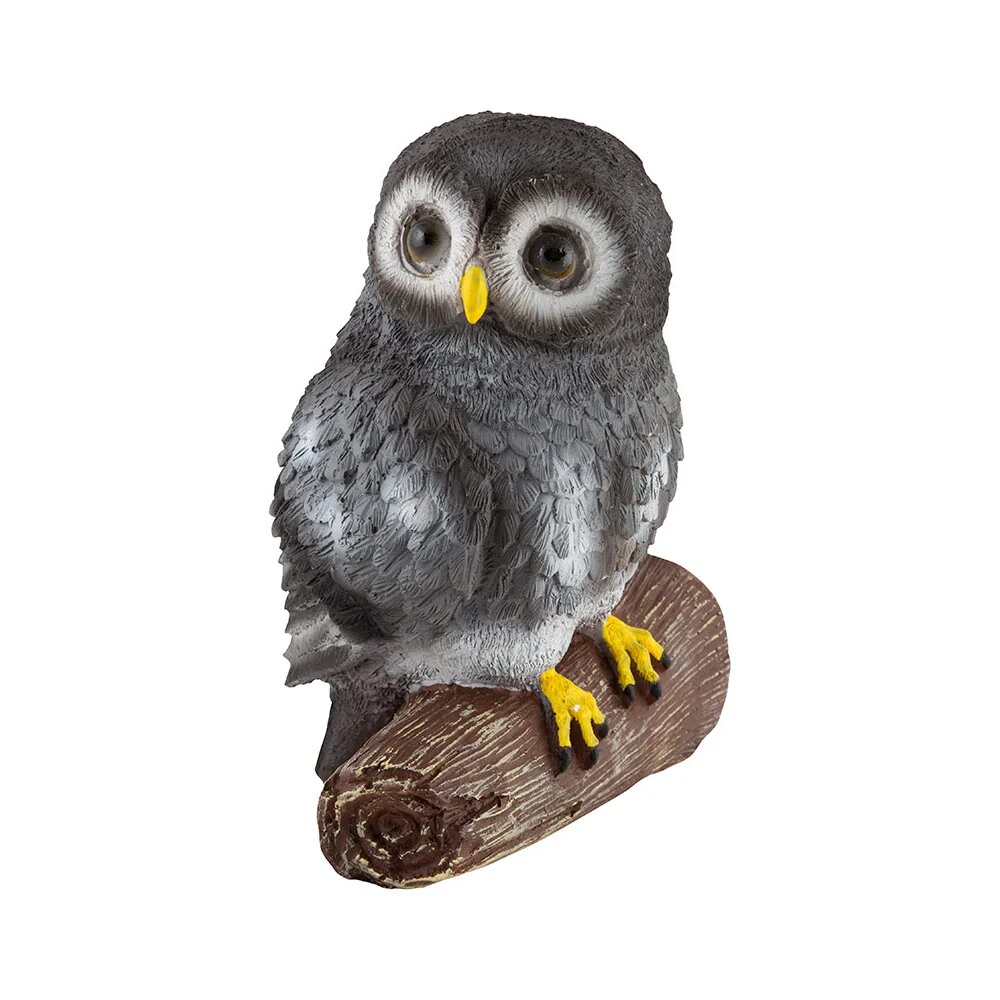 Park Фигурка садовая Навесная сова на ветке H-23см 169389