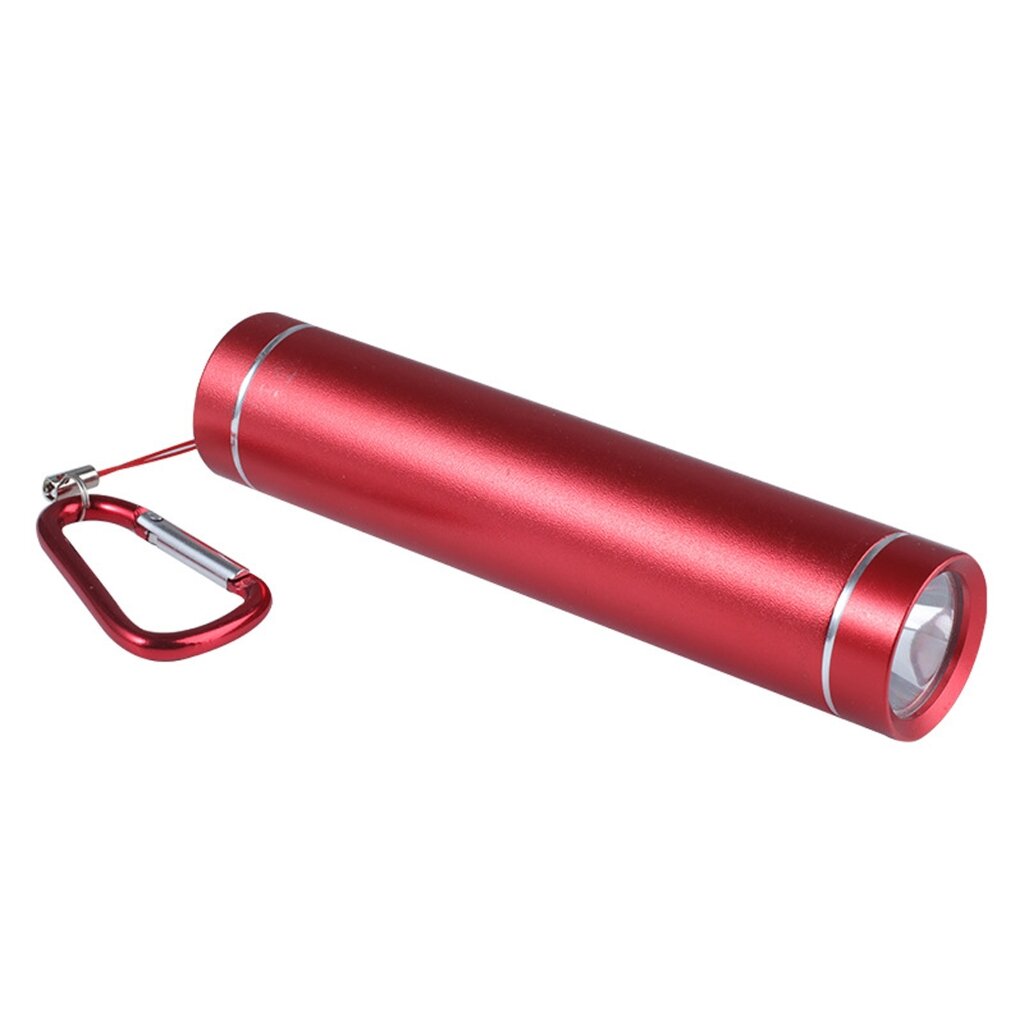 Материал набора светодиодных фонариков с цилиндрическим блоком питания 21700-красный
